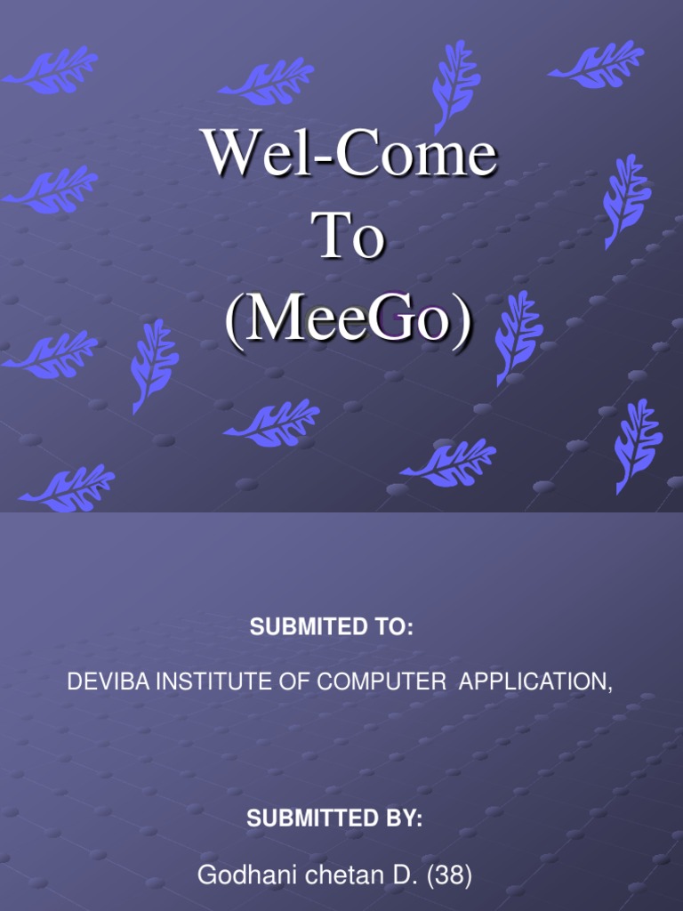 MeeGo As Operating Systm | PDF | Computer Engineering | System Software