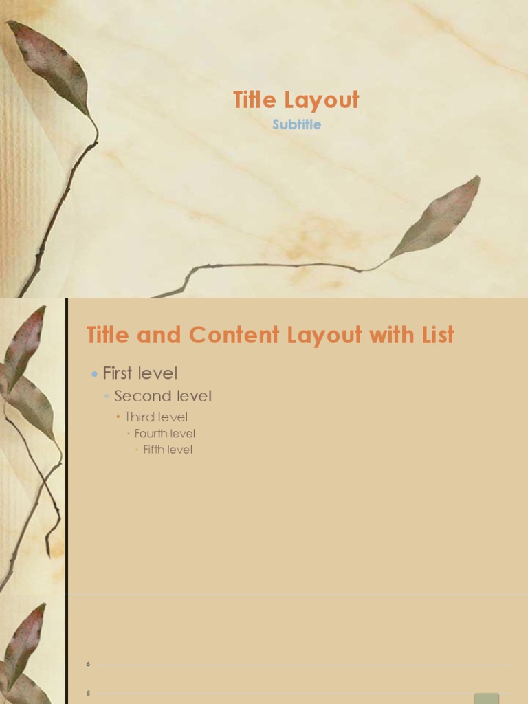 Title Layout | PDF