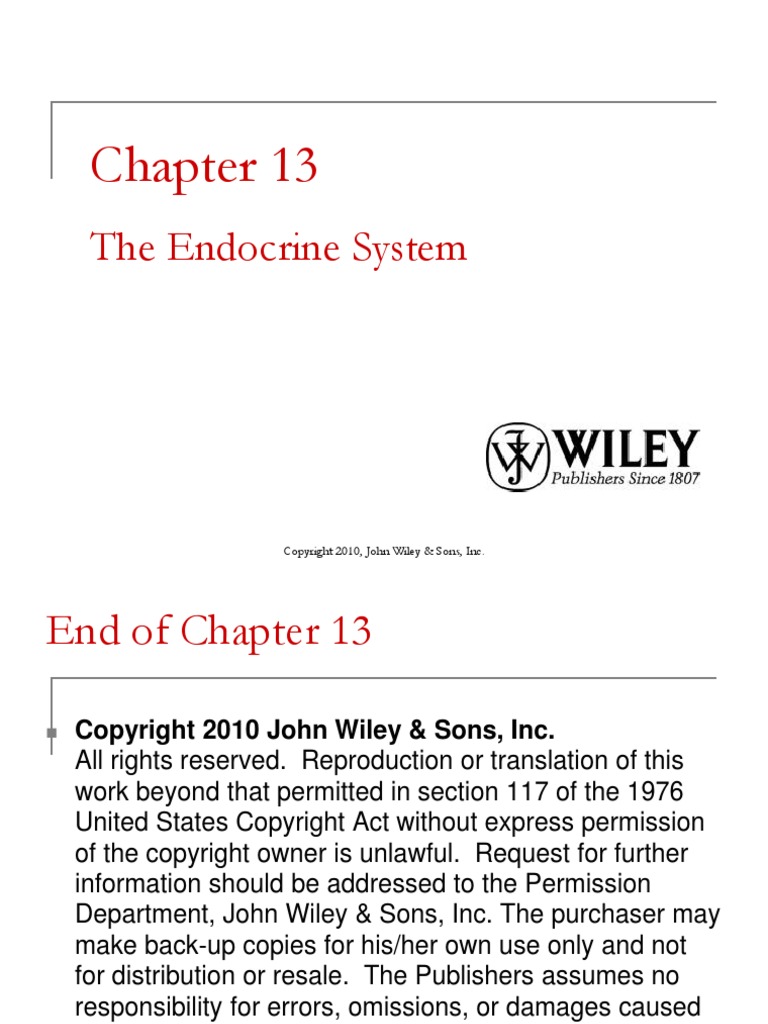 Ch13 Endocrine System | PDF | Luteinizing Hormone | Adrenal Gland