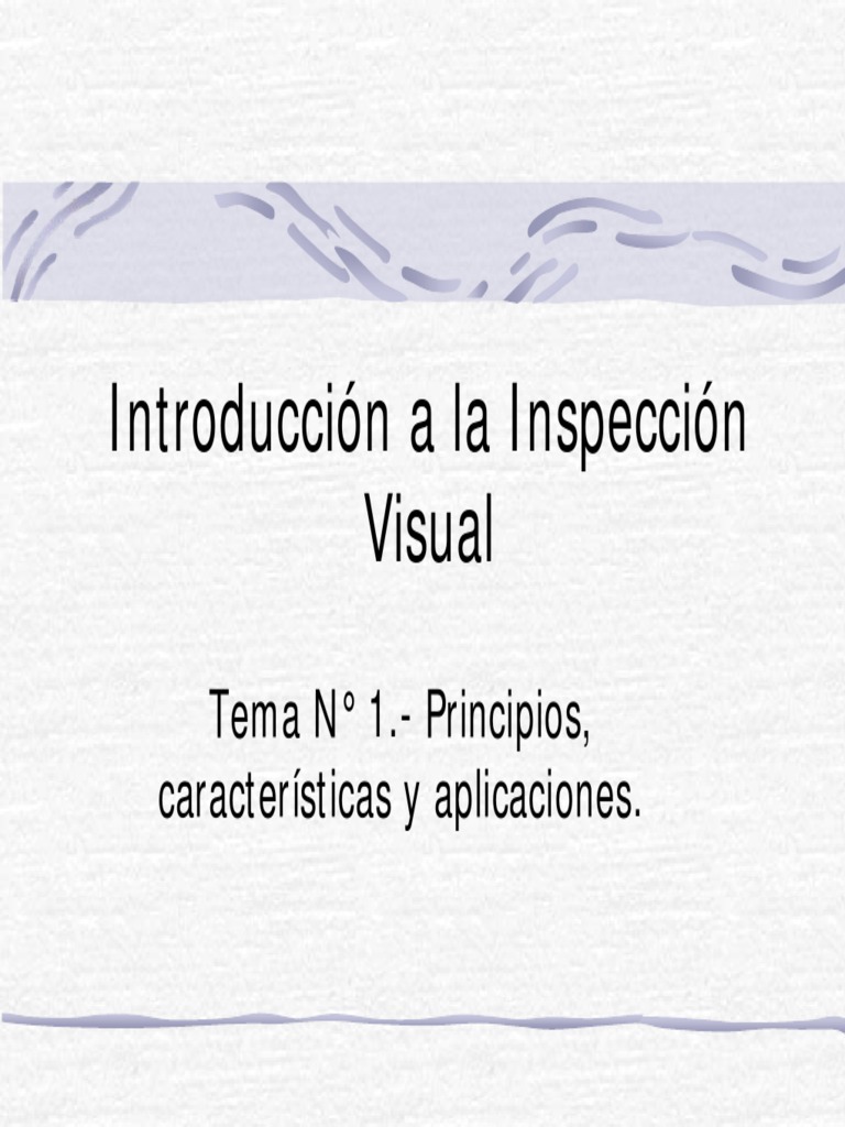 Curso Inspeccion Visual | PDF