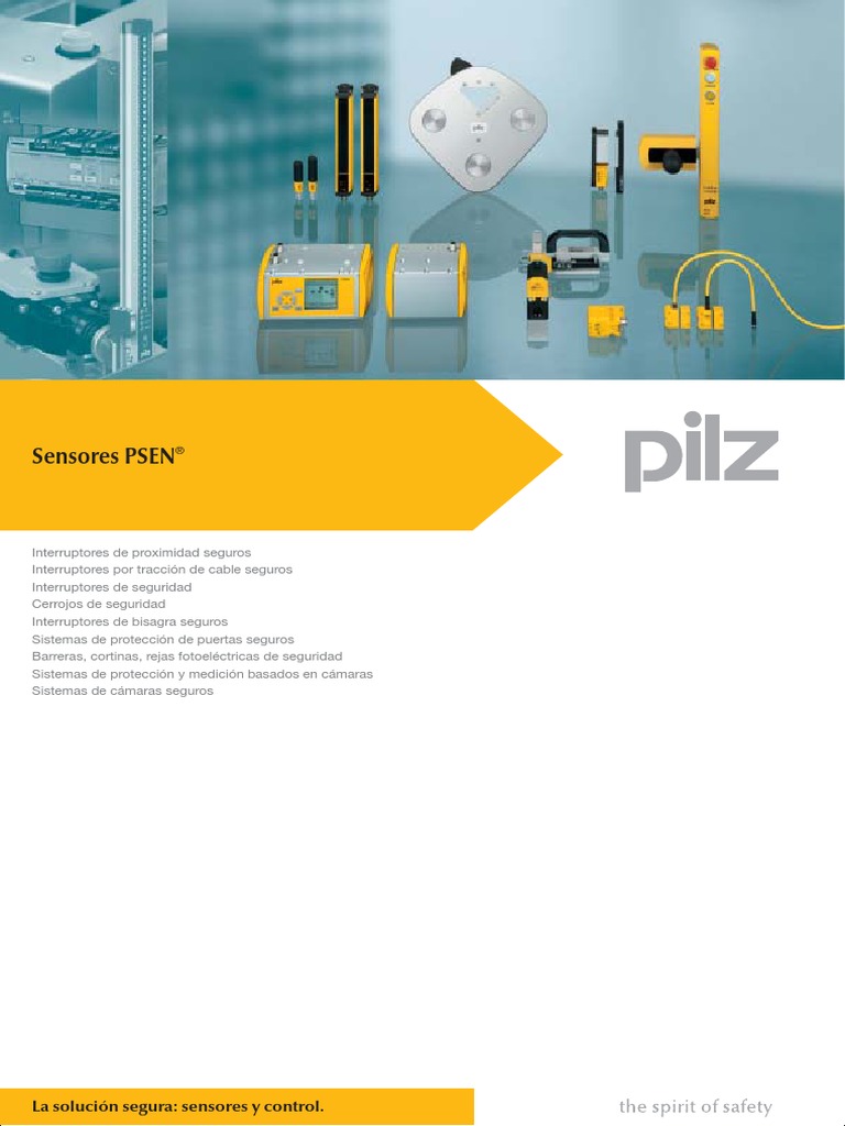 Gama de Productos Pilz | PDF | Diodo emisor de luz | Aluminio
