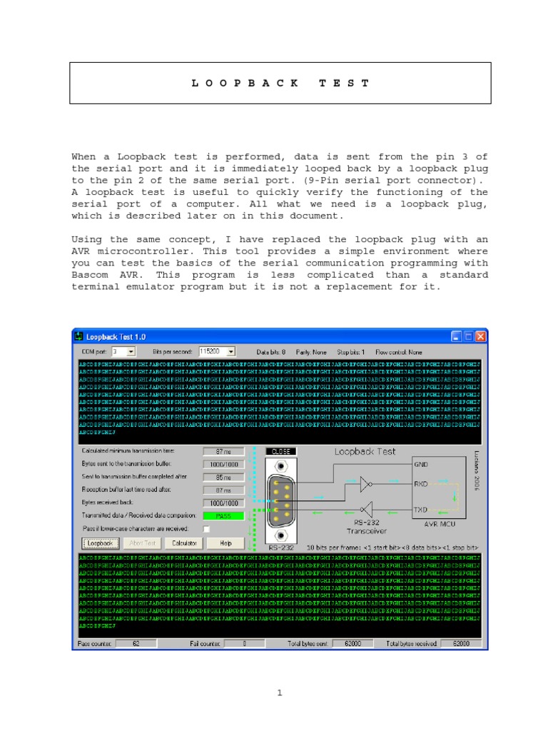 Manual Loopback | PDF