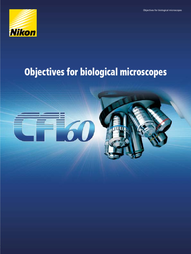 Objectives For Biological Microscopes | PDF | Microscopy | Angular Resolution