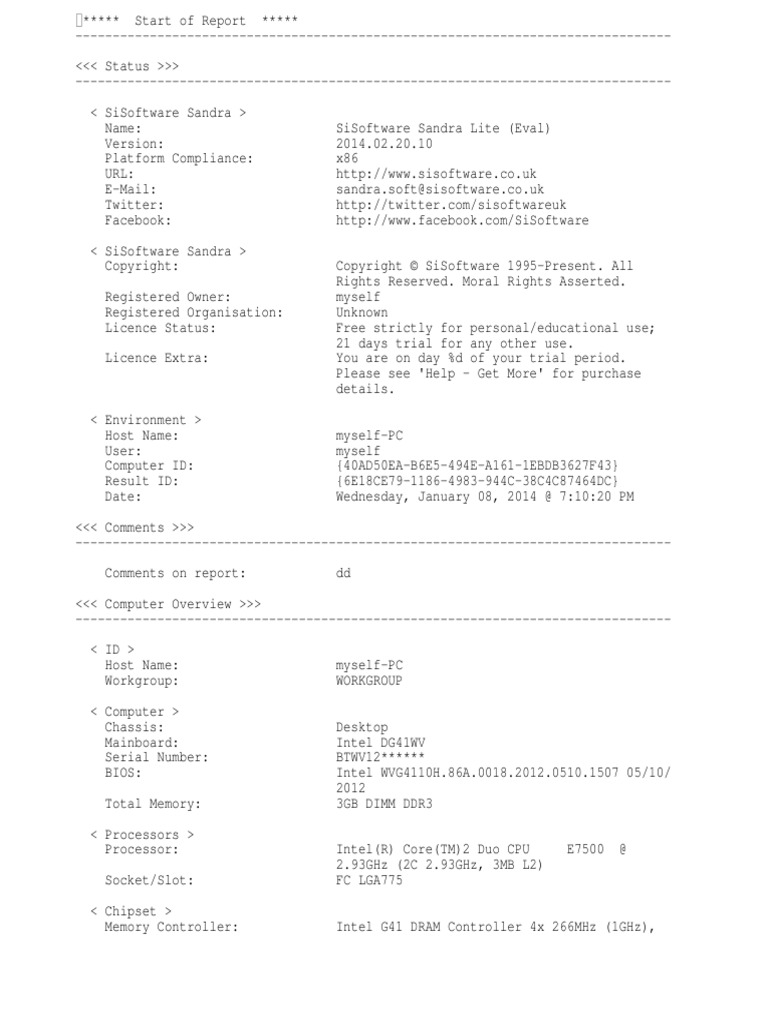 Computer Report | PDF | Cpu Cache | Central Processing Unit