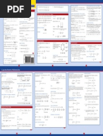 Calc 3 Cheat Sheet | PDF | Mathematical Analysis | Space