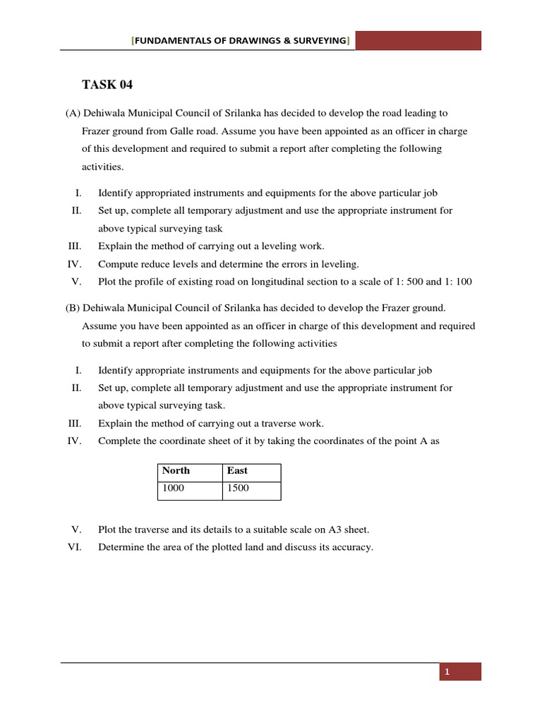 Fundamentals of Drawings and Surveying | PDF | Surveying | Geodesy