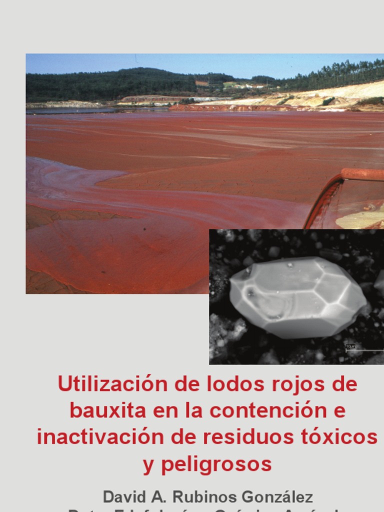 Trabajo de Lodo Rojo | PDF | Residuos | Vertedero