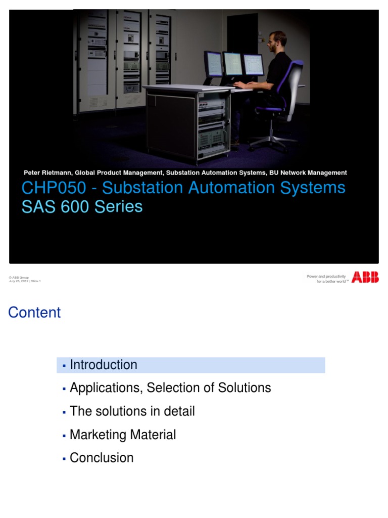 1 Substation Automation Solutions - SAS600 Series Rev B Compressed ...