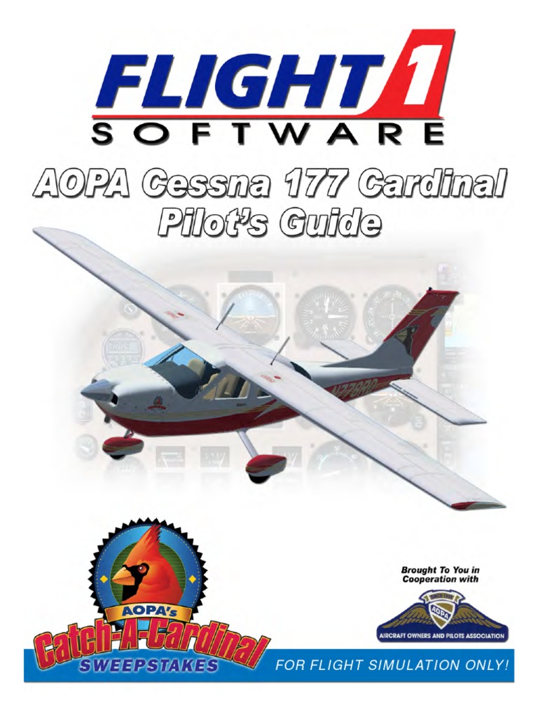 AOPA Cardinal 177 Pilot's Guide | PDF | Airspeed | Carburetor