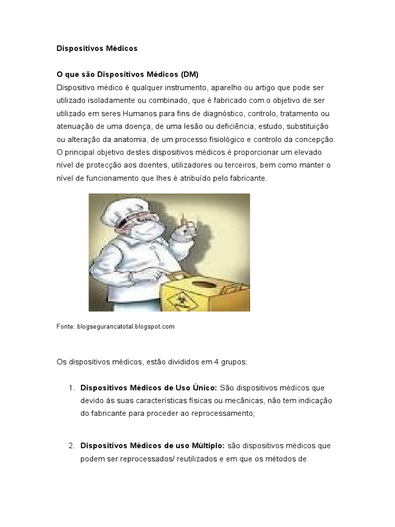 Classificação de Spaulding | PDF | Infecção | Esterilização (Microbiologia)