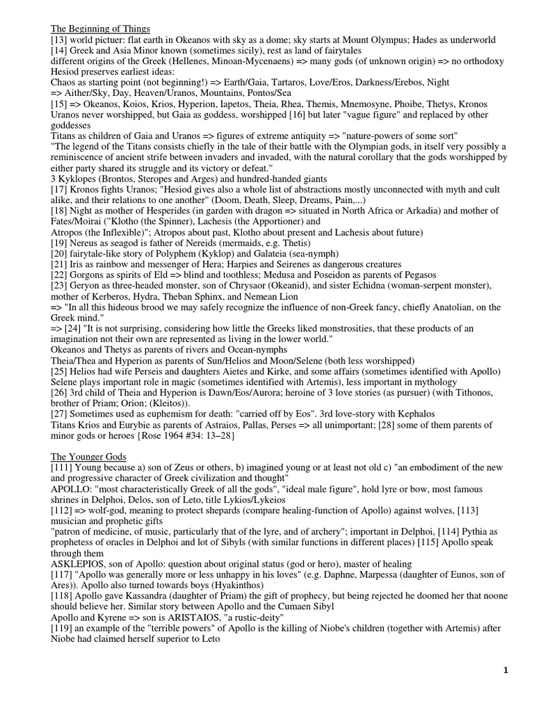 Excerpts-Summary - A Handbook of Greek Mythology | PDF | Apollo | Aeneas