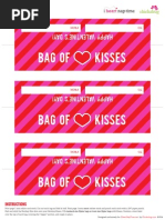 Valentine Candy Heart Labels - Free Printable - AestheticNest | PDF