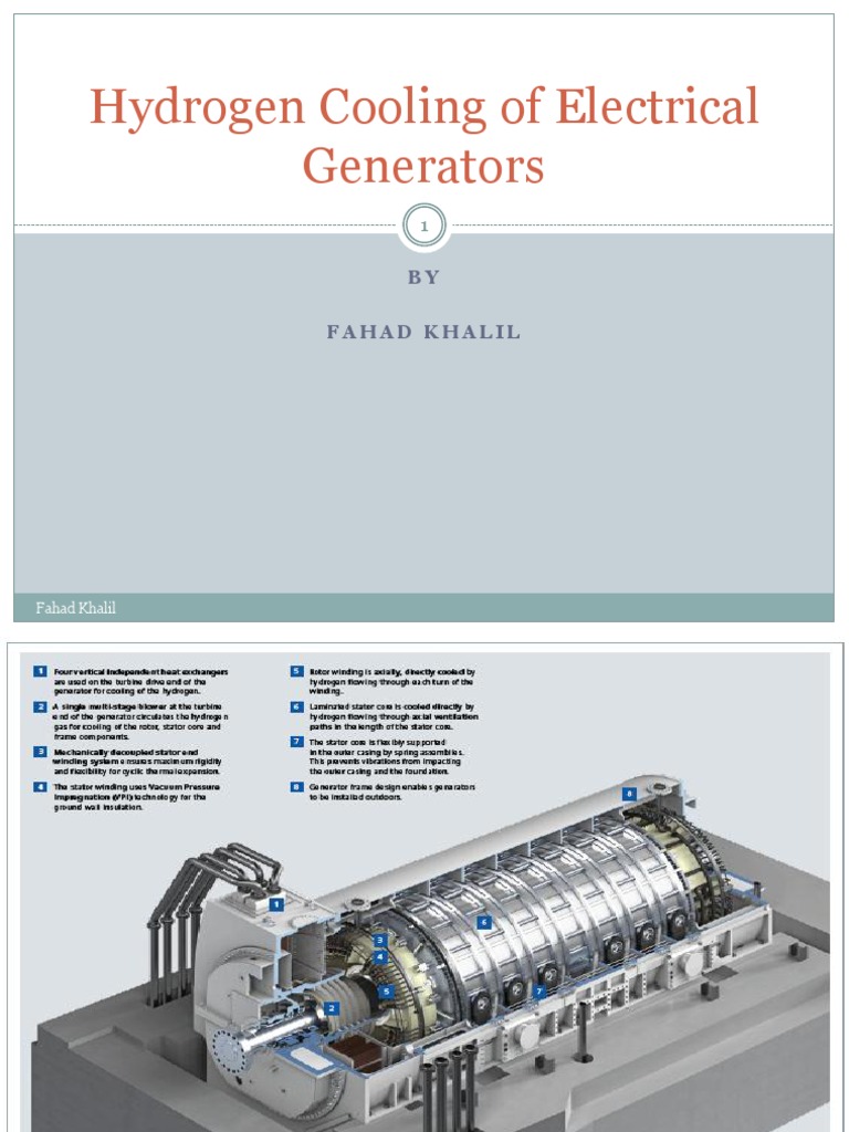 Hydrogen Cooling of Electrical Generators | Proton Exchange Membrane ...