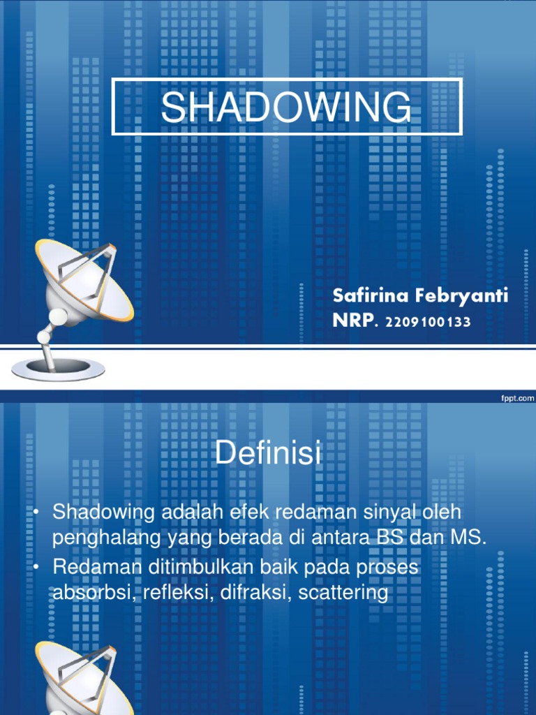 Shadowing | PDF