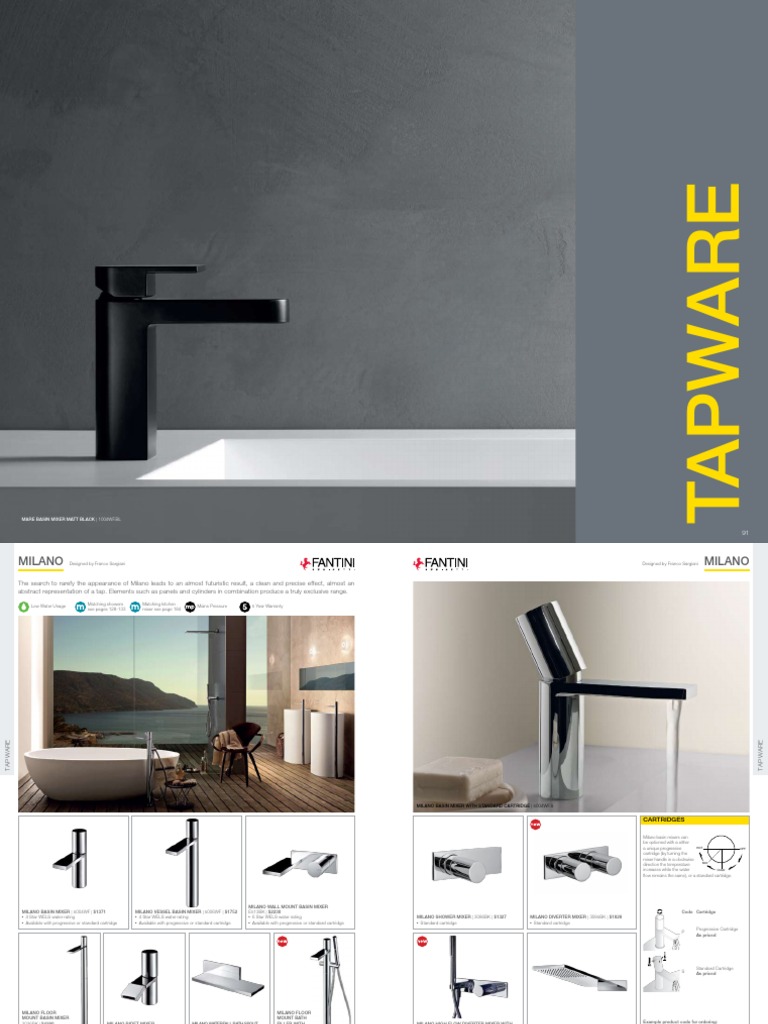 Plumbline 2012-2013 Catalogue Tapware Low-Residential Houses | PDF ...