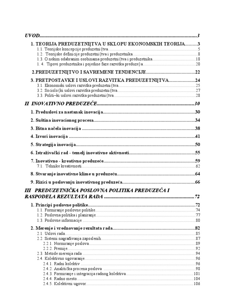 Preduzetnistvo | PDF