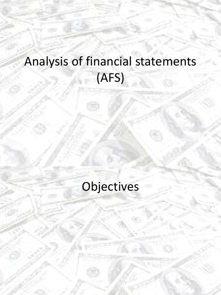 Financial Statement Analysis Guide | PDF