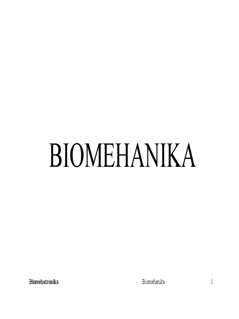Biomehanika