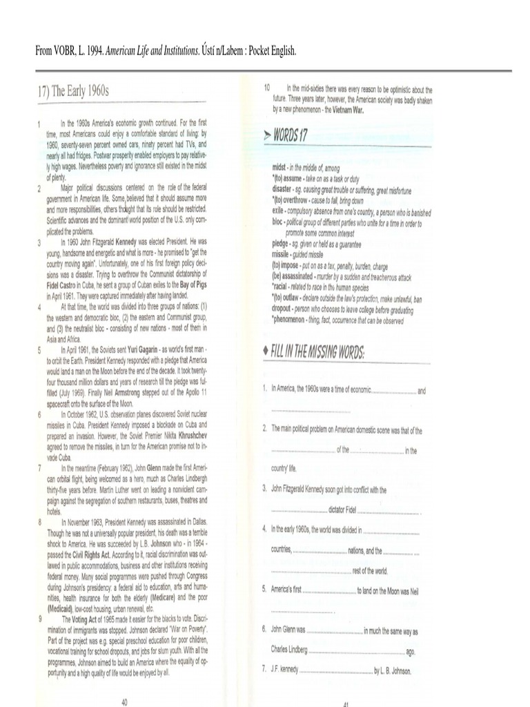 American Life and Institutions | PDF