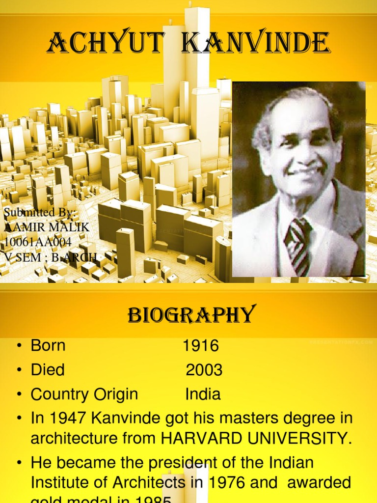 Achyut Kanvinde PPT Hoa | PDF | Science | Engineering