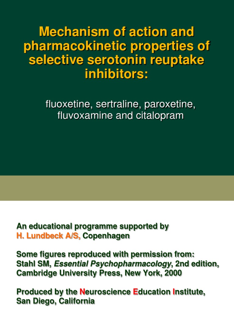 Ssri | PDF | Selective Serotonin Reuptake Inhibitor | Psychopharmacology