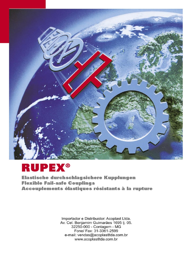 Acoplamento - Catálogo Rupex | PDF