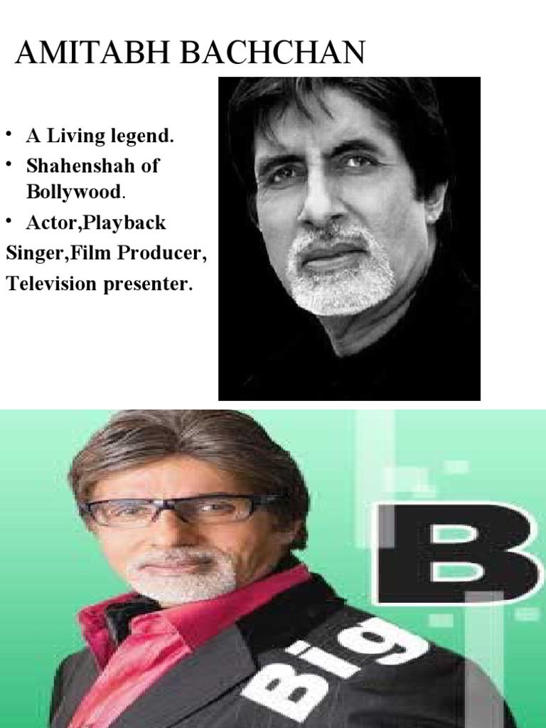 Amitabh Bachchan: A Career Overview | PDF