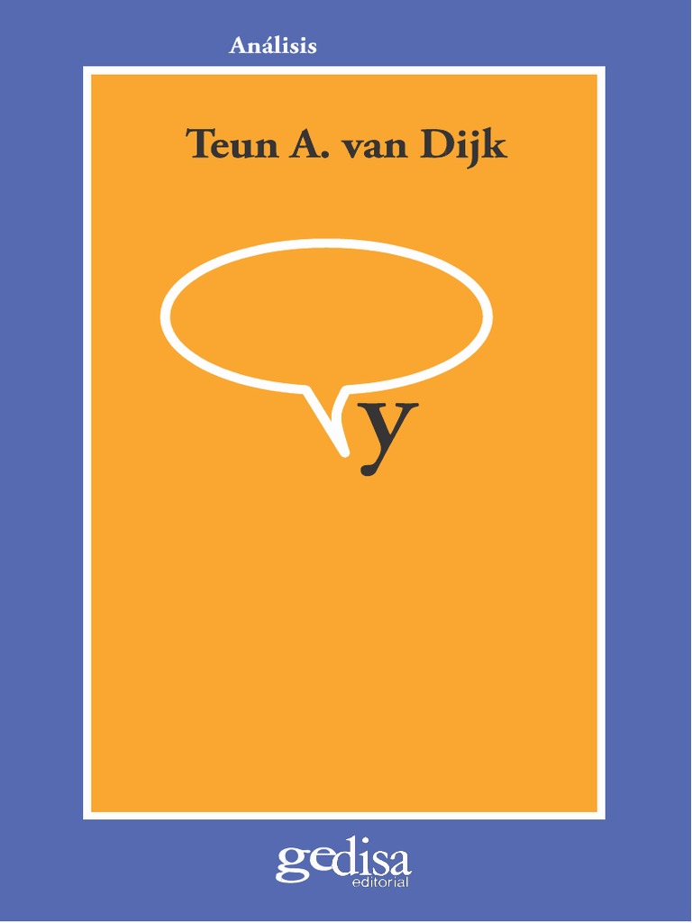 Van Dijk, Teun - Discurso y Poder | PDF | Science | Sociedad