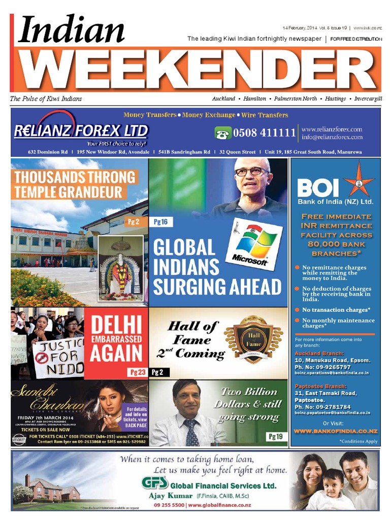 Indian Weekender Vol 5 Issue 19 | PDF | Business