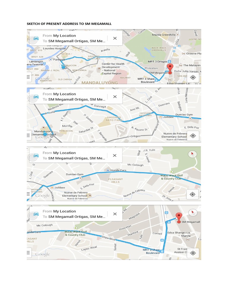 Sketch of Present Address | PDF