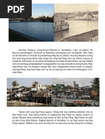 Filipino Ang Ilog Pasig Noon at Ngayon | PDF