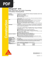 Method Statement - Cementitious Grouting | PDF | Concrete | Pump
