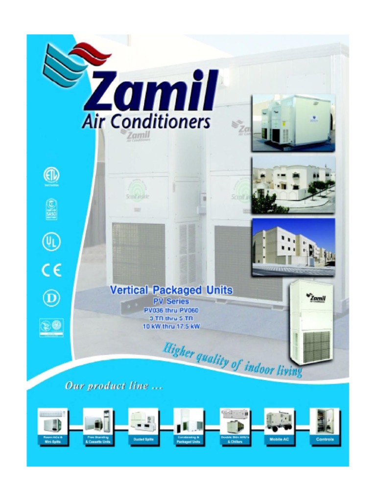 Al Zamil PV_series units | Sheet Metal | Thermostat