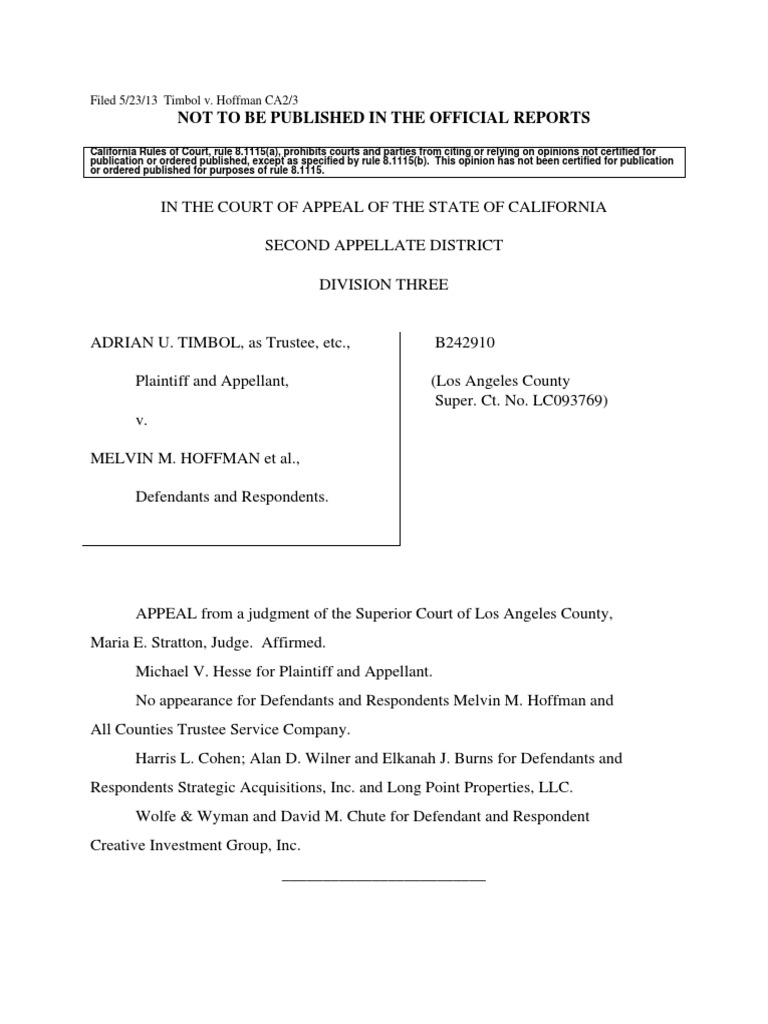 B242910 Express Trust | Download Free PDF | Demurrer | Trust Law