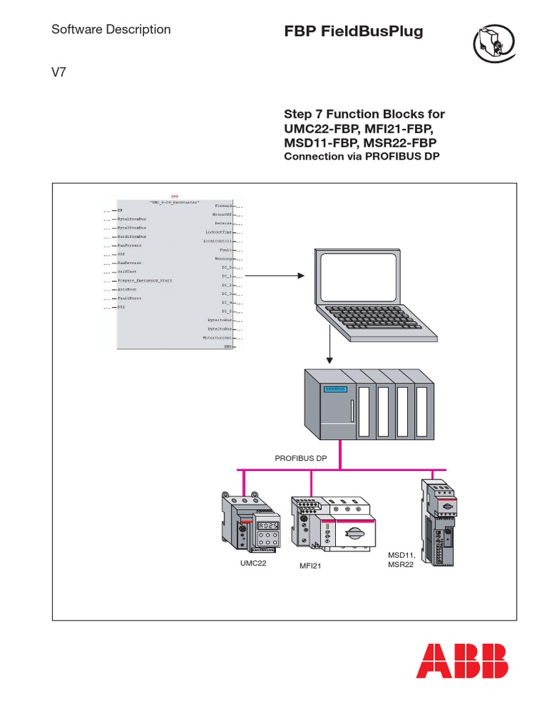 Step 7 FBs for PROFIBUS DP FBP Devices | PDF | Input/Output | Bit