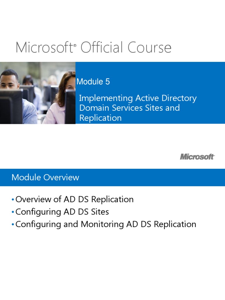 Microsoft Official Course: Implementing Active Directory Domain ...