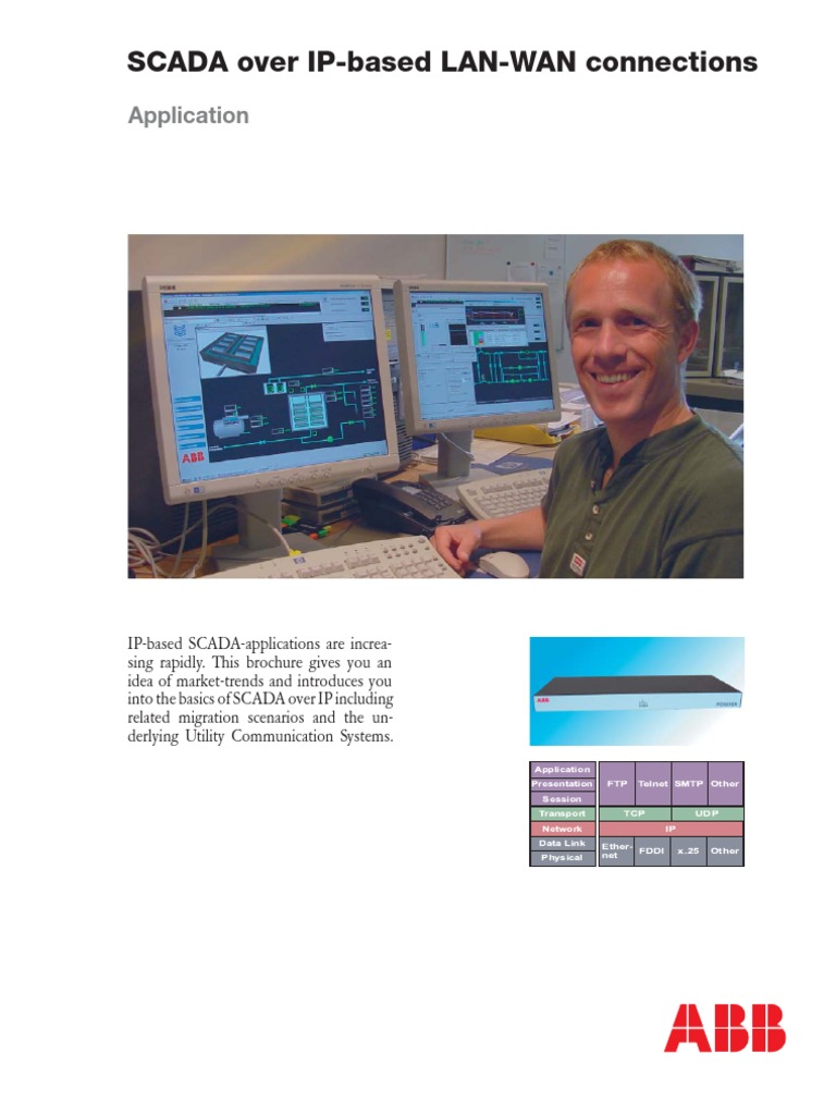 SCADA Over IP-Based LAN-WAN Connections | PDF | Scada | Computer Network