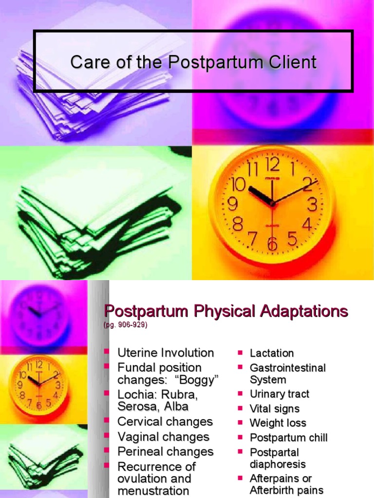 Postpartum 08 | PDF | Postpartum Period | Uterus