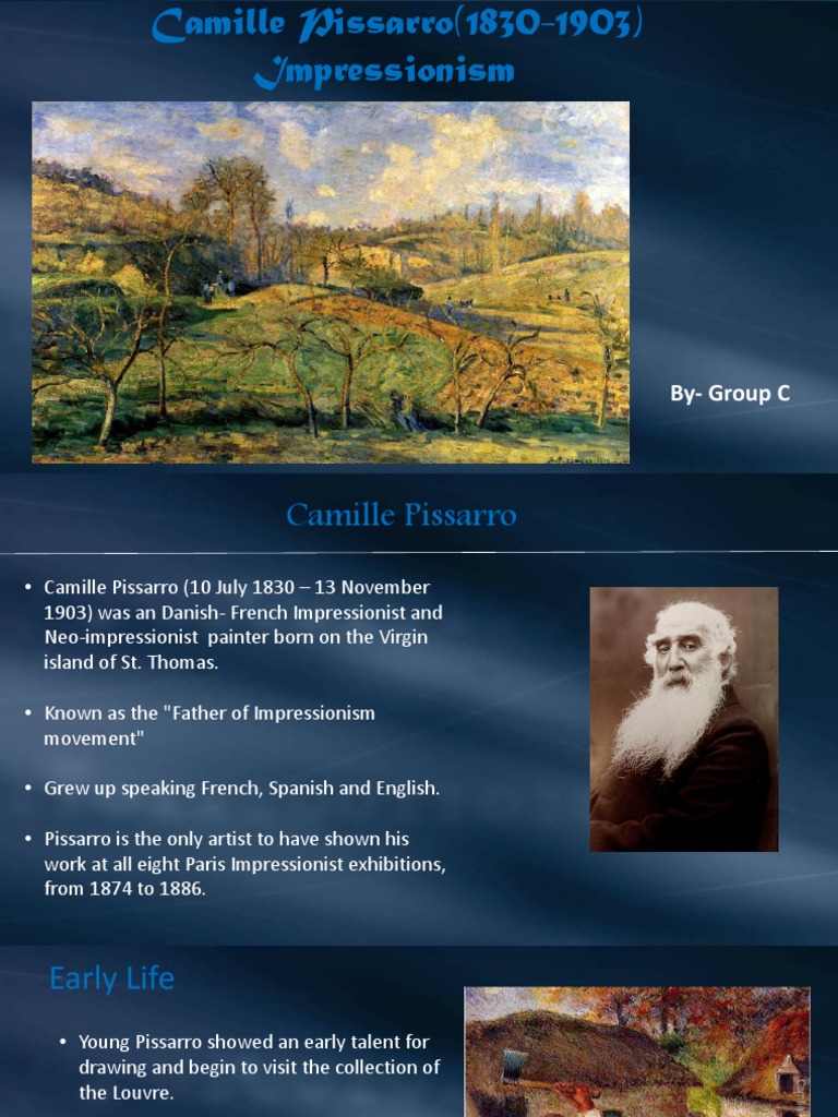 Camille Pissaro Final | PDF | French Art | Impressionism