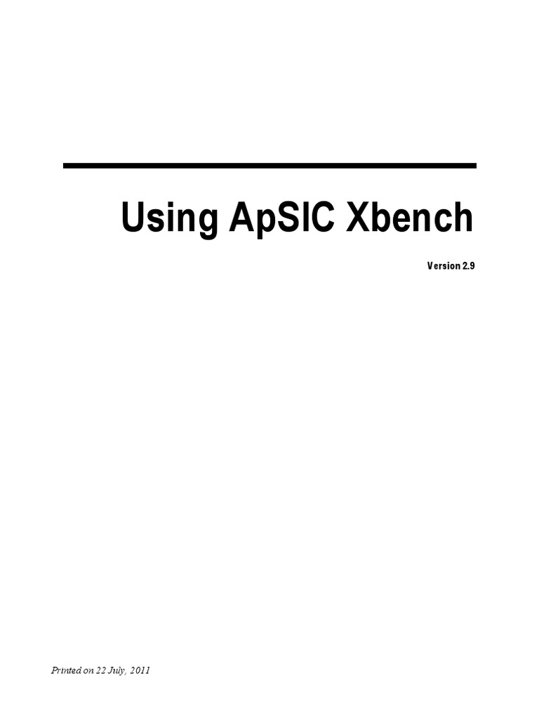 Using Xbench | PDF | Regular Expression | File Format