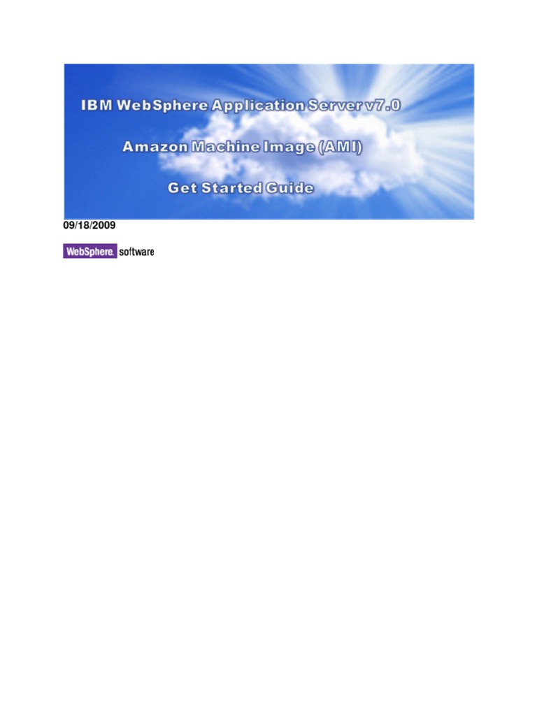 Get Started Guide For WebSphere Application Server On Amazon's AMI ...