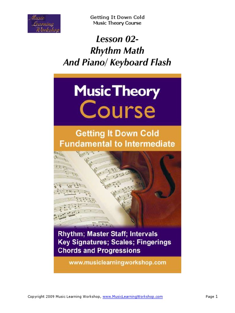 Rhythm Math | PDF | Rhythm | Tempo