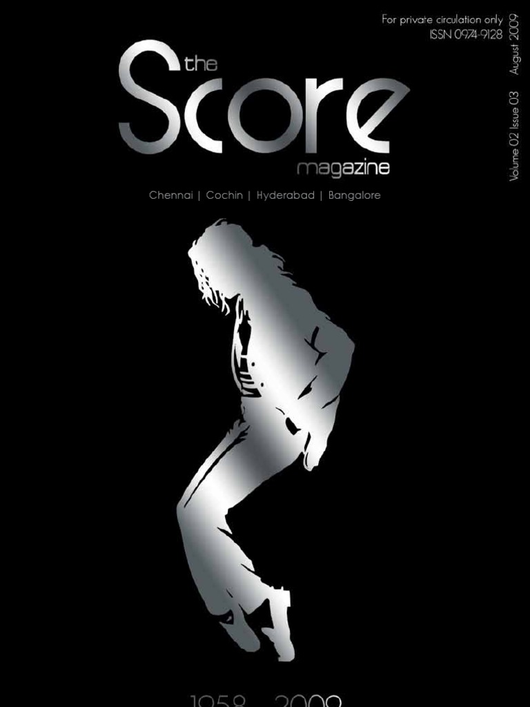 The Score Magazine - August 2009 | PDF | Entertainment | Public Sphere
