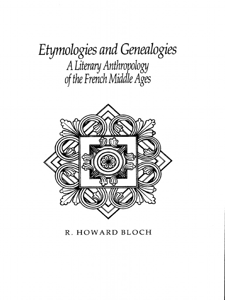 Bloch Etymologies Genealogies | PDF | Merlin | King Arthur