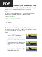 The Queens College Step Test | PDF | Wellness | Science & Mathematics