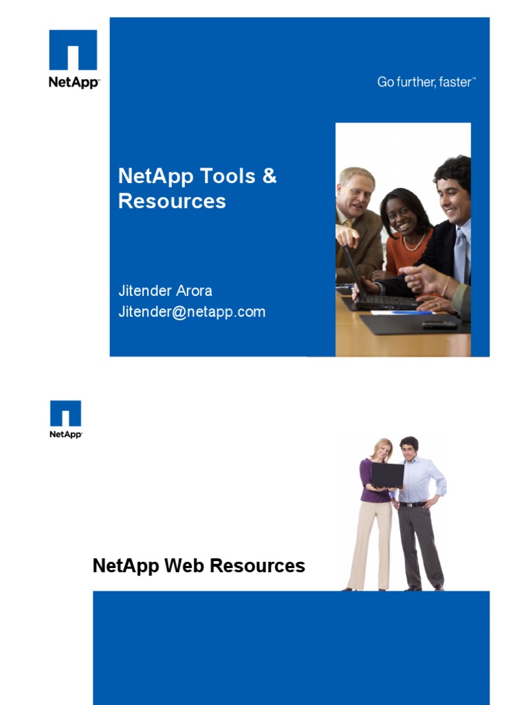 NetApp Tools and Resources | PDF | Command Line Interface | Educational ...