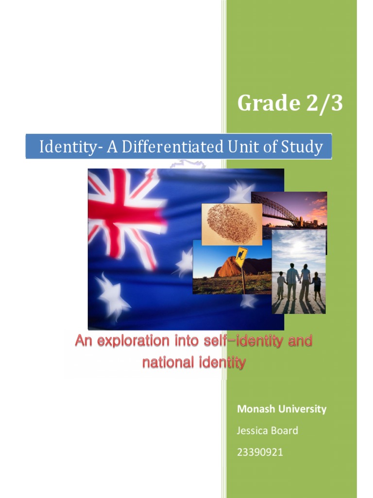 Identity Differentiated Unit of Work | PDF | Educational Assessment ...