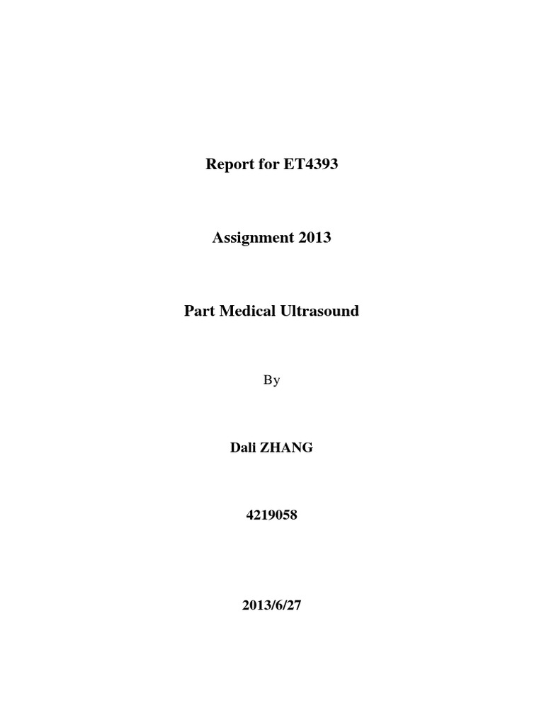 Reportet4393 Dalizhang 4219058 | PDF | Telecommunications Engineering ...