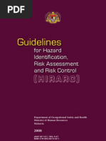 HIRARC form | Occupational Safety And Health | Risk