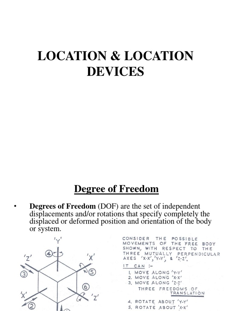 Types of Locating Devices Explained | PDF | Machines | Engineering